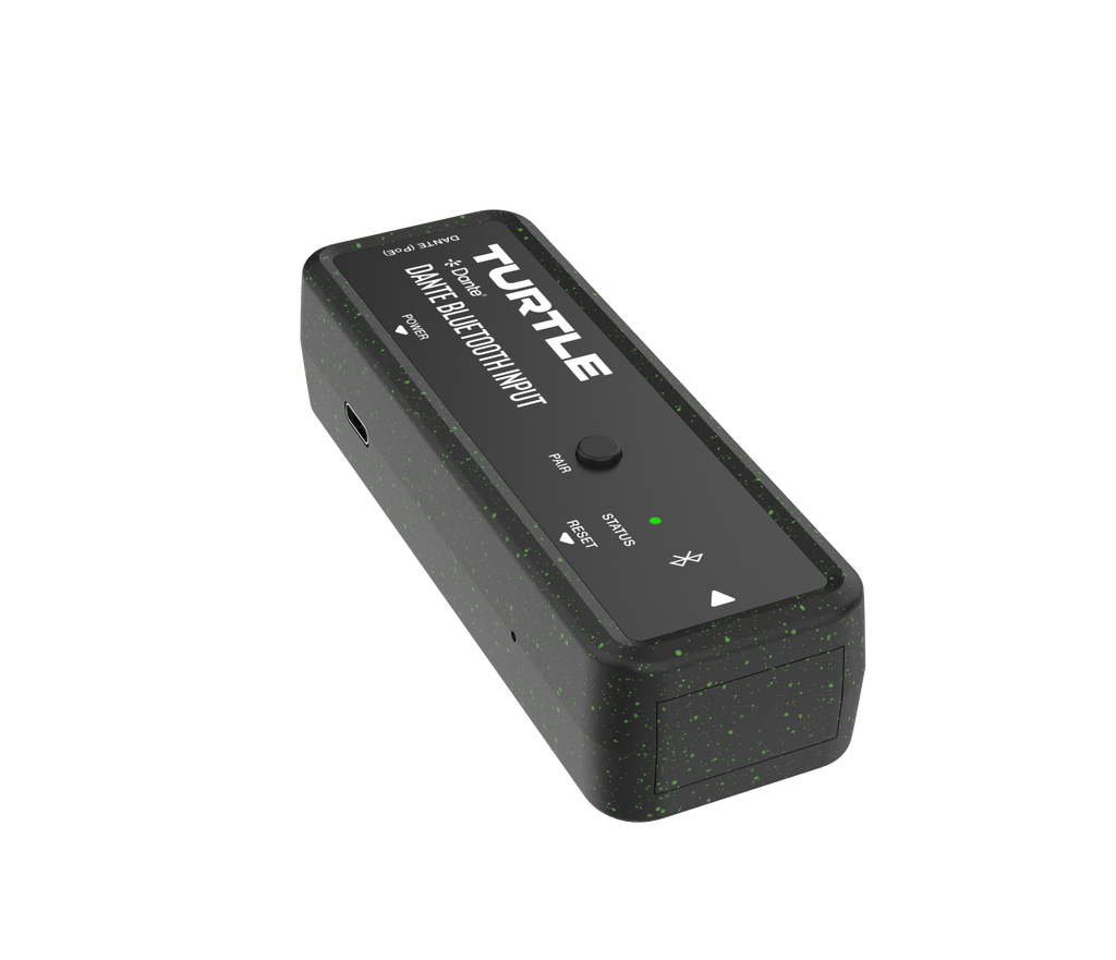 Turtle AV Dante Dual Channel Bluetooth Input Adapter - CBK Group