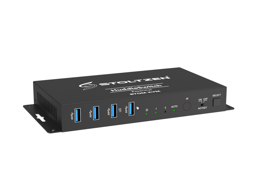 Stoltzen HuddleSwitch Essential USB-C | HDMI+USB-B | BYOM / BYOD / KVM ...